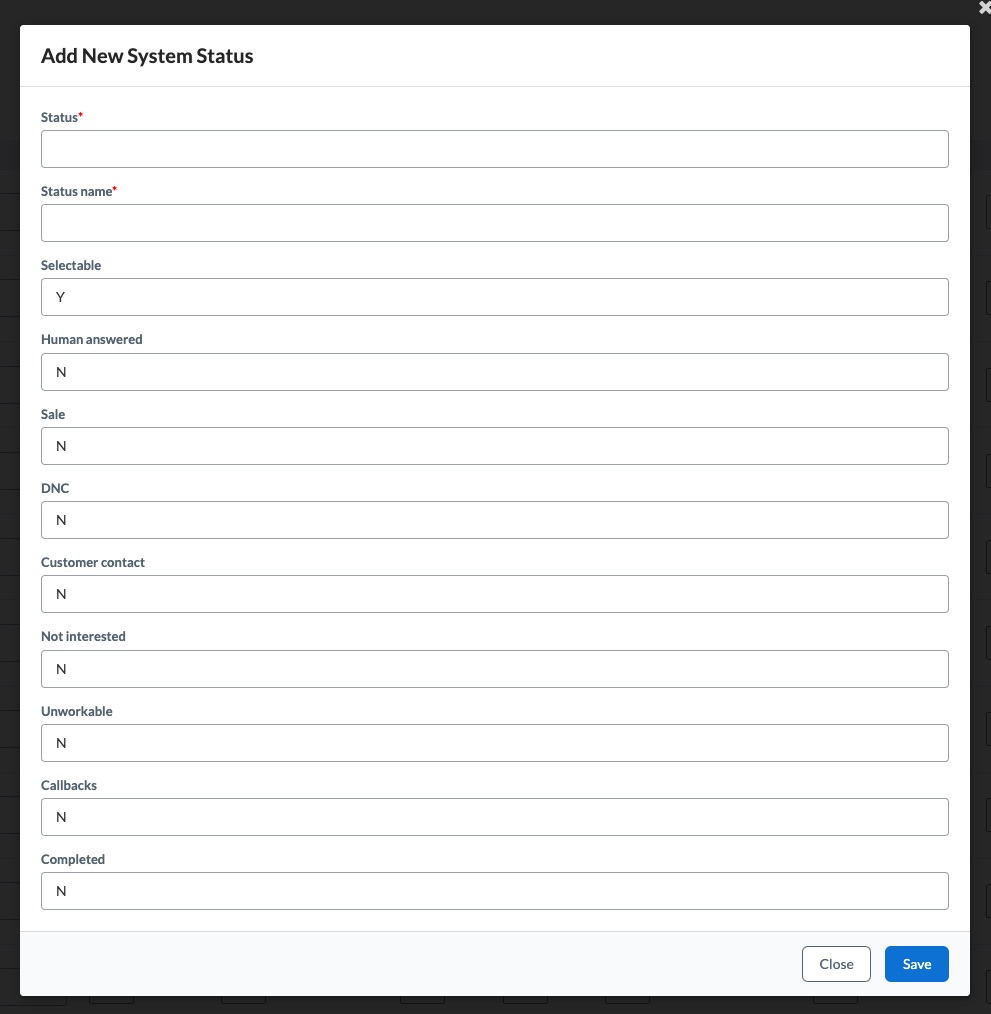 How to Create Campaign Statuses – Ytel